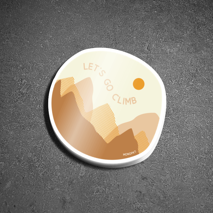 Rock Climbing Stickers