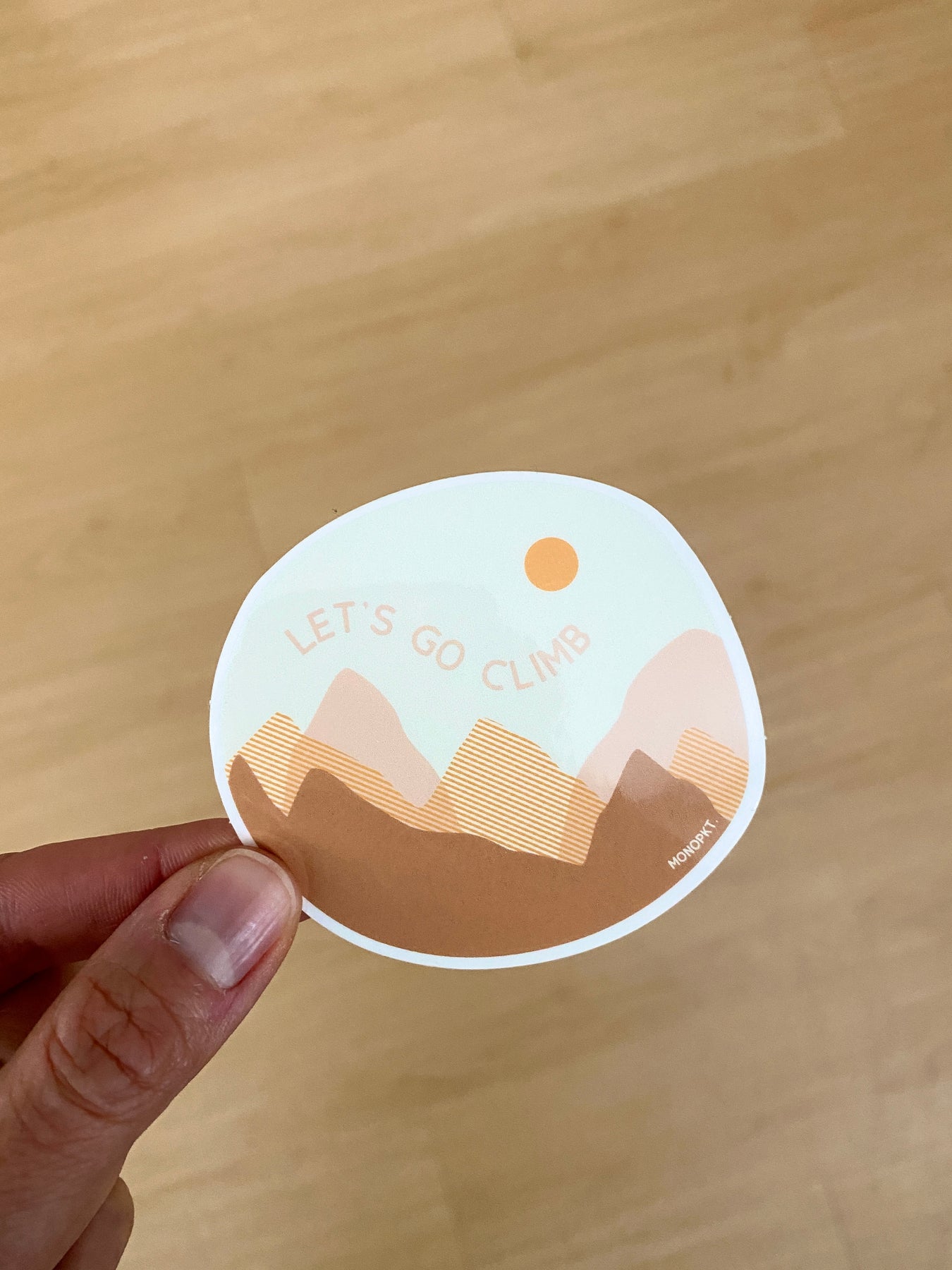 Rock Climbing Stickers